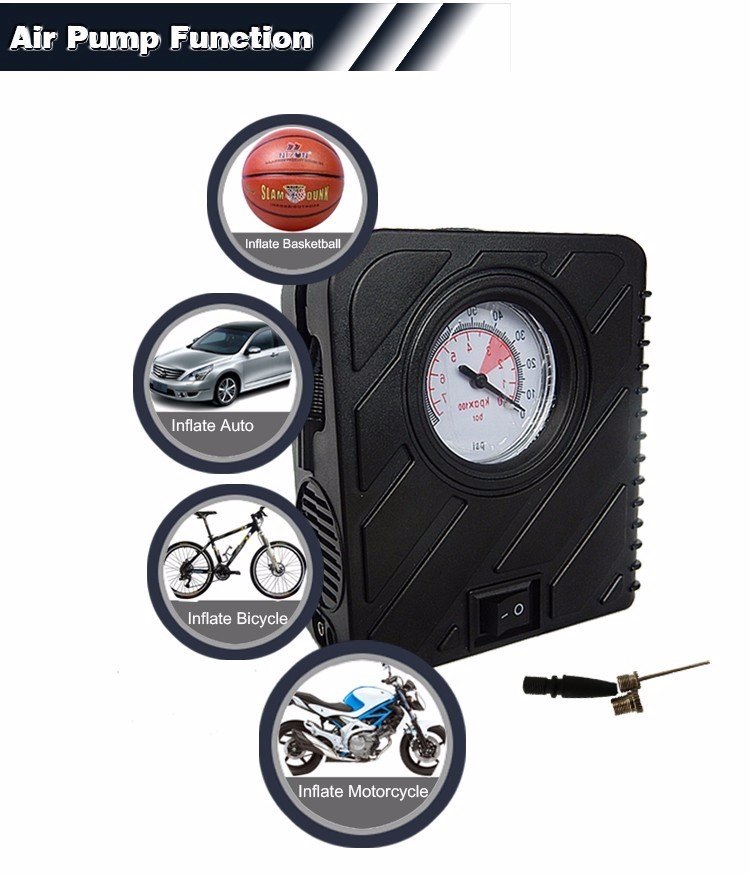 mini portable compressor מיני קומפרסור טעינה חשמלית מבוסטר התנעה בלבד